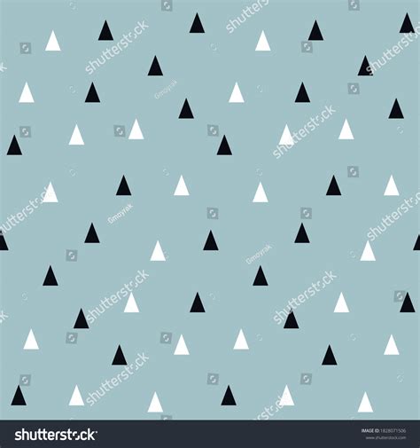 Random Triangles Pattern Abstract Shapes Background Stock Vector Royalty Free