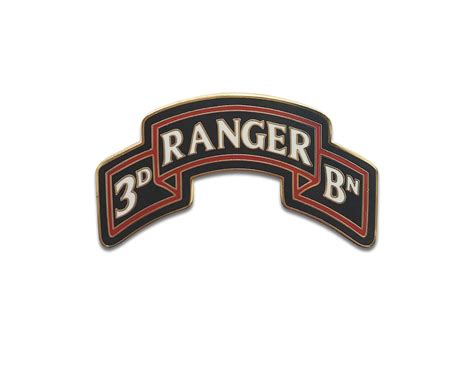 U S Army 75th Ranger Regiment 3rd Battalion Scroll Csib Sta Brite