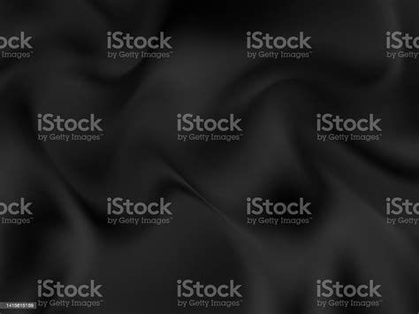 추상적 인 구겨진 직물은 검은 색으로 구겨졌습니다 벡터 이미지 Eps 10 직물에 대한 스톡 벡터 아트 및 기타 이미지 직물 구겨진 방직업 Istock