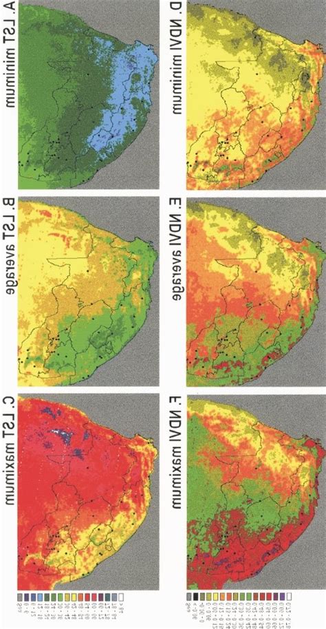 satellite derived variables investigated as predictors of culicoides