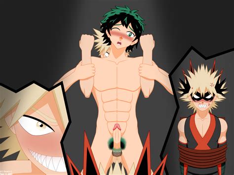 rule 34 anal anal sex disguise dustin c gay izuku midoriya katsuki bakugou male male