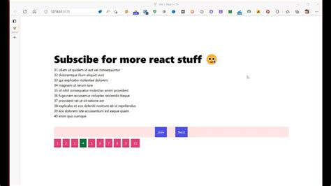 How To Pagination In React Js Abhishek K