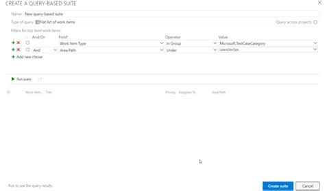How To Create And Execute Test Plan Test Suite In Azure Devops