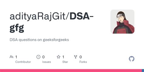 Github Adityarajgitdsa Gfg Dsa Questions On Geeksforgeeks