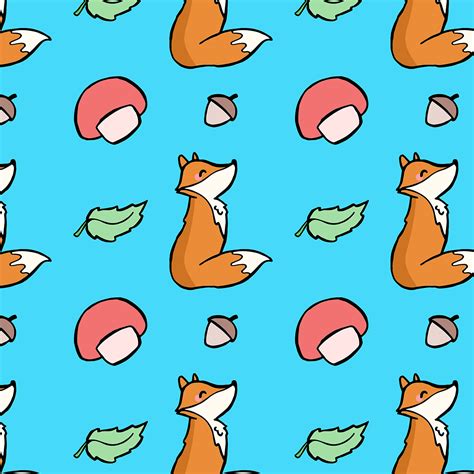 Babes Girls Fabric Repeat Pattern On Behance