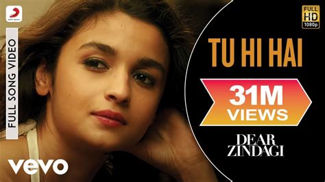 Tu Hi Hai Full Video - Dear Zindagi|Alia Bhatt|Ali Zafar|Arijit Singh|Amit Trivedi - YouTube