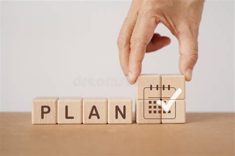 Business Or Project Or Task Planning Daily Plan Effective Time Planning And Management Concept