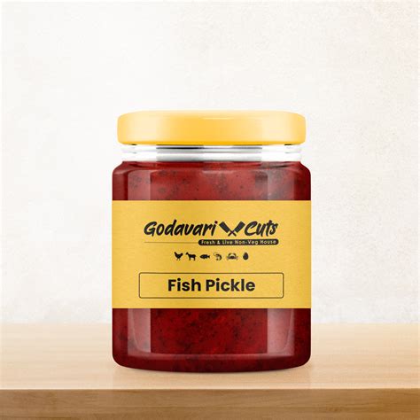Fish Pickle Godavari Cuts