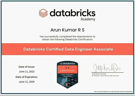 Arun Kumar On Linkedin Databrickscertifieddataengineerassociate Databricks Dataengineer