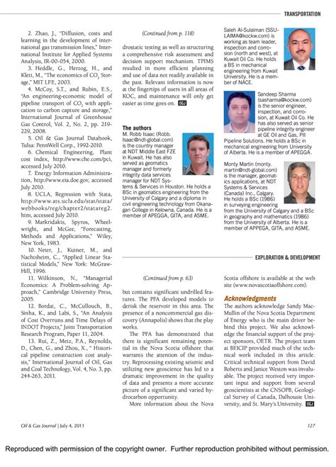 Regression Models Estimate Pipeline Construction Costs Pdf Law