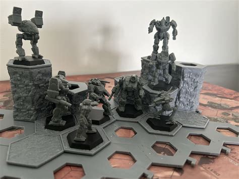 Stl File Hex Map For Battletech Base 🗺️ ・3d Printing Idea To Download・cults