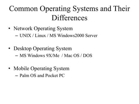 Bba I Introduction To Computer U 3 Functions Operating Systems Ppt