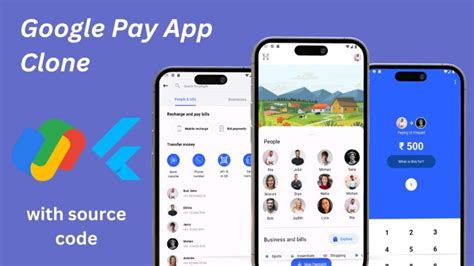 Flutter Google Pay Clone UI Design Using Flutter With Source Code Flutter Stuff