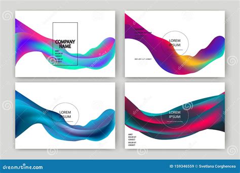 Fluid Shapes Wavy Liquid Background Bright Neon Abstract Backdrop Concept Trendy Gradient