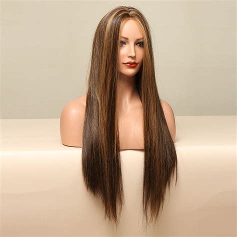 Brown Mixed Blonde Color Wig For Sex Doll VSDoll