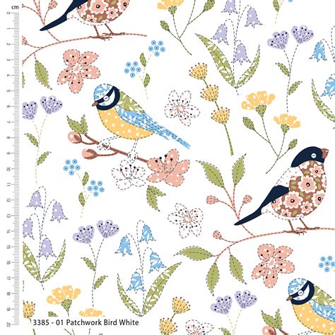 Patchwork Birds Fat Quarter Bundle Pili Pala Fabrics