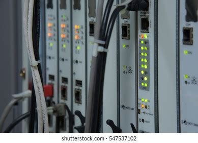 Led Status Network Connection Internet Communication Stock Photo Edit Now