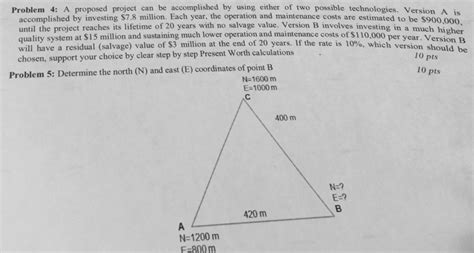 Solved A Proposed Project Can Be Accomplished By Using