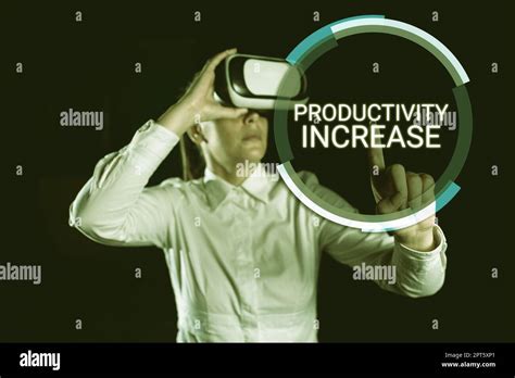 Sign Displaying Productivity Increase Concept Meaning Get More Things Done Output Per Unit Of Sign Displaying Productivity Increase Concept Meaning Get More Things Done Output Per Unit Of
