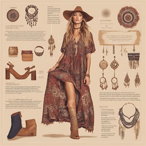 Boldly Beautiful Summer Bohemian Fashion Ideas 2024 Boho Chic Dress