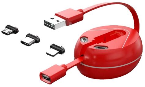 Tot Op Magnetische Oplaadkabel Met Verschillende Aansluitingen Groupon Producten