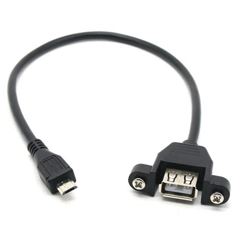 Mini Usb To Usb Bus With Screw Holes Can Be Fixed Vicedeal