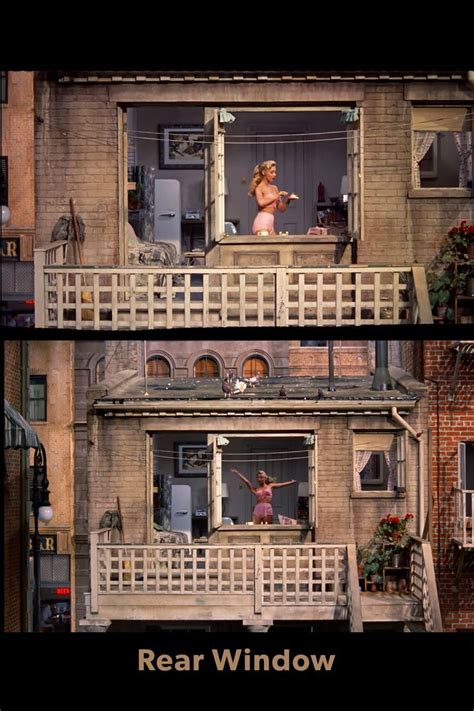 Rear Window By Alfred Hitchcock Miss Torso Georgine Darcy Rear