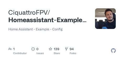 Github Ciquattrofpv Homeassistant Example Config Home Assistant Example Config