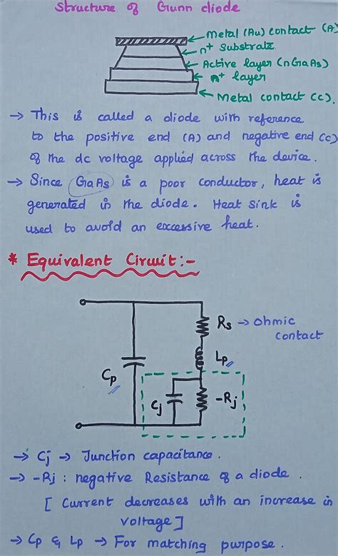 Gunn Diode Definition Equivalent Circuit Operation And Its Applications