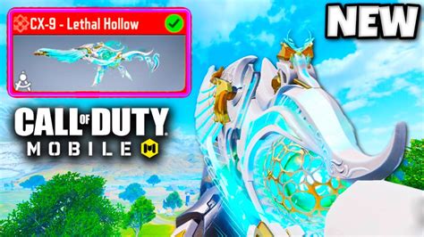 New Mythic Cx 9 Lethal Hollow 😍 Cod Mobile Youtube
