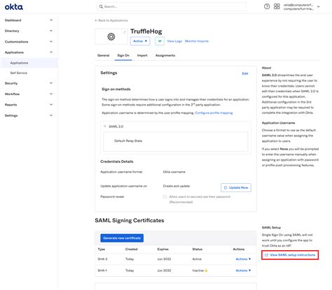 Authentication Trufflehog Docs