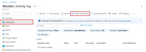 Send Azure Monitor Activity Log Data Azure Monitor Microsoft Learn