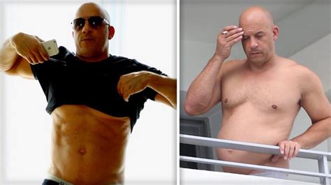 Vin Diesel Dad Bod Inthefame