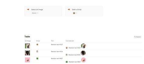 select list with icons coda maker community