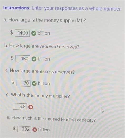 Solved Assume That The Following Data Describe The Condition