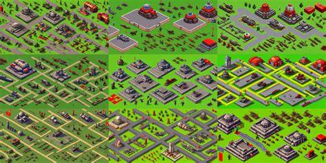 Isometric Ussr Game Asset Of War Game Command And Stable Diffusion