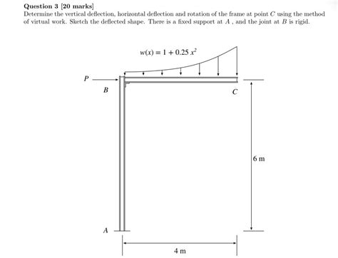 Solved Question Marks Determine The Vertical Chegg