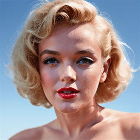 New Marilyn Monroe Photos Thanks To Ai Using More Than 40 Public