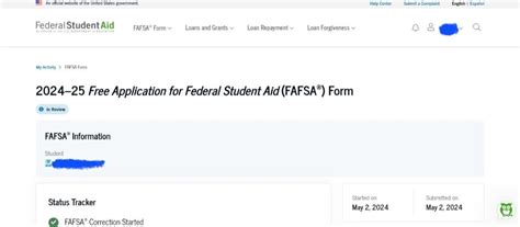 I Started A Fafsa Correction But It Expired Before I Could Finish