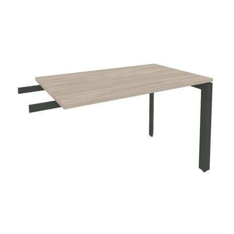 Брифинг приставка к столам Onix П O Mp Br 11 дуб аттик антрацит 1180х720х750 мм купить по