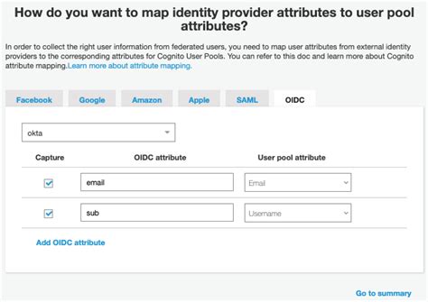 oidc mapping from okta to cognito oauth oidc okta developer community