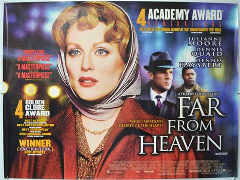 “Far From Heaven” Original Quad Poster - Film Poster - Movie Poster ...