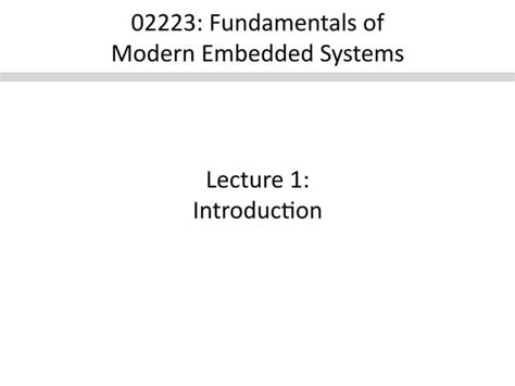 Fundamentals Of Modern Embedded Systems Pdf