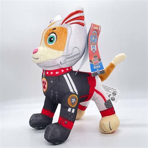 Nickelodeon Paw Patrol Moto Pups Wildcat 8 Plush Spin Master Cat
