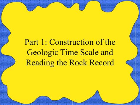 PPT Unit Geologic Time The Evolution Of The Biosphere Human Impact PowerPoint