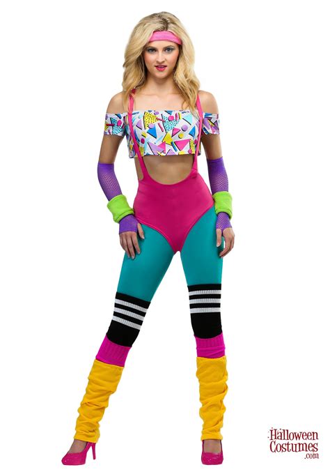 Work It Out 80s Costume For Women 80s Outfit 80s Party Outfits