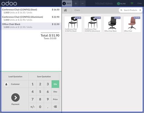 Odoo POS Save Quotations WebKul