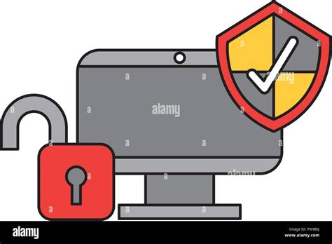 Security Data Technology Stock Vector Image And Art Alamy