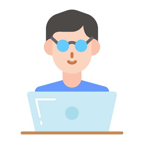 Premium Vector Design Of Programmer Professional Worker Avatar