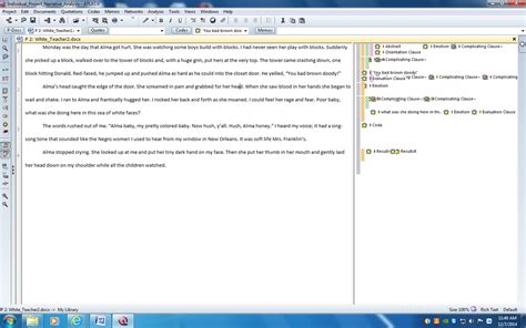 Example Of Narrative Data Analysis Narrative Methodology And Narrative